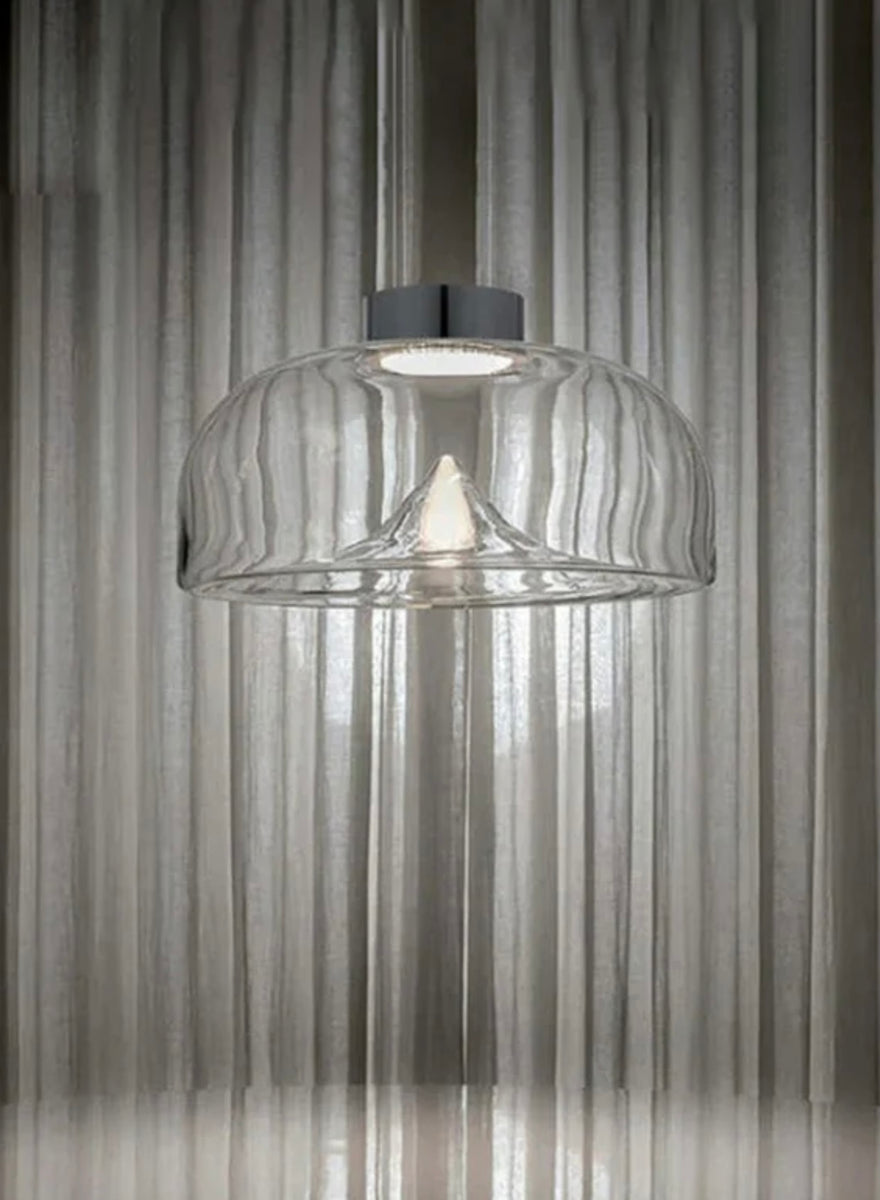 Colored Glass Round Pendant Light – Uni-Davis Lighting